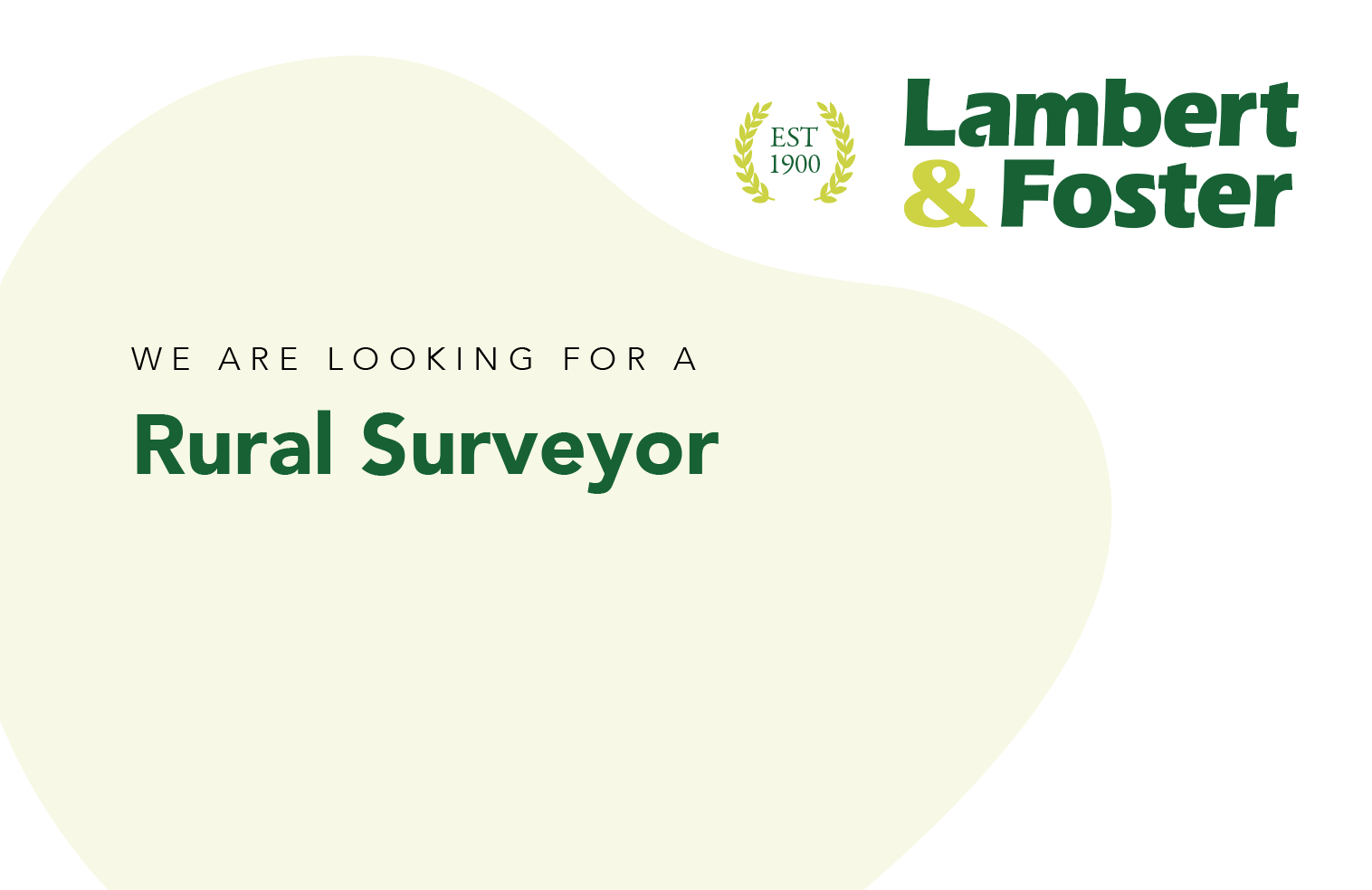 Rural Surveyor - Lambert & Foster