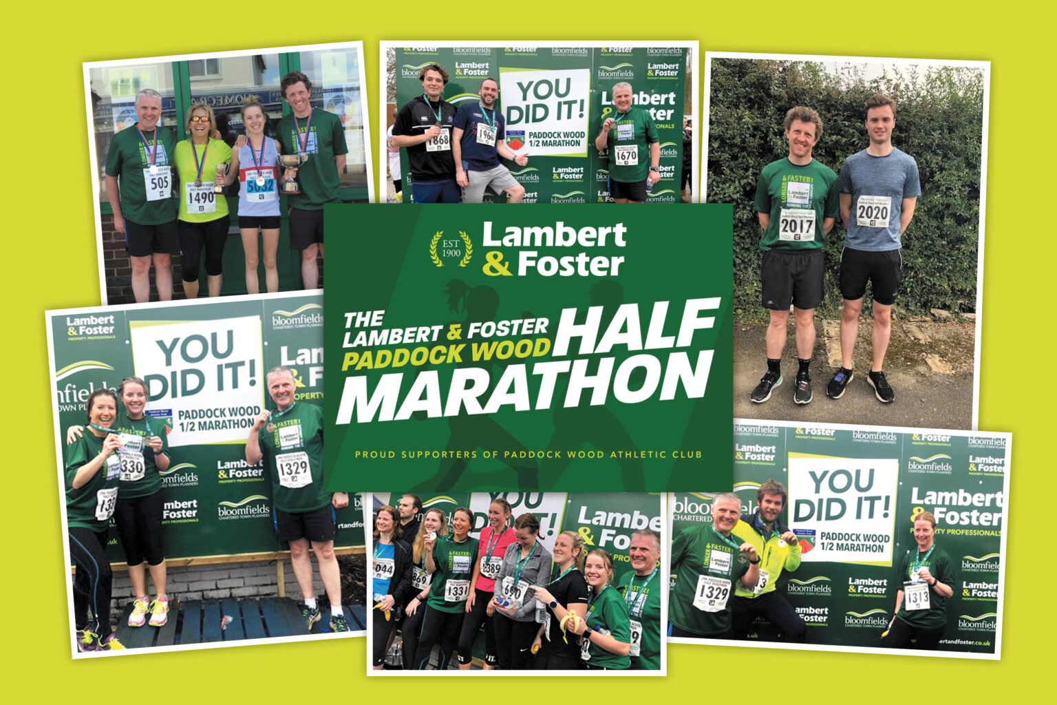 Team L&F through the years running the Lambert & Foster Paddock Wood ...